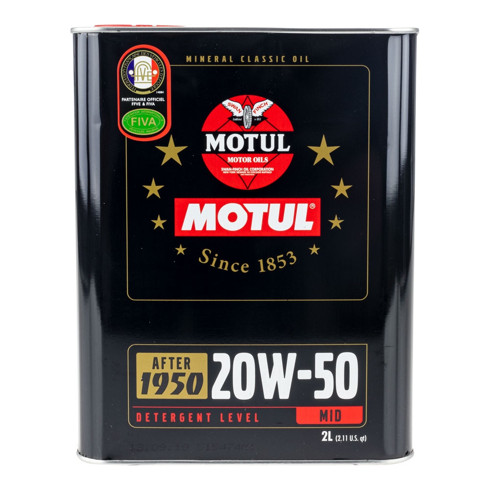 MOTUL CLASSIC OIL 20W50 2L (BOX 10) | GP Wholesale