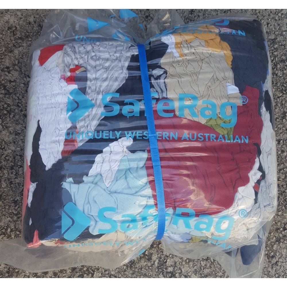 RAGS COLOURED SINGLETS 10kg BAG | GP Wholesale