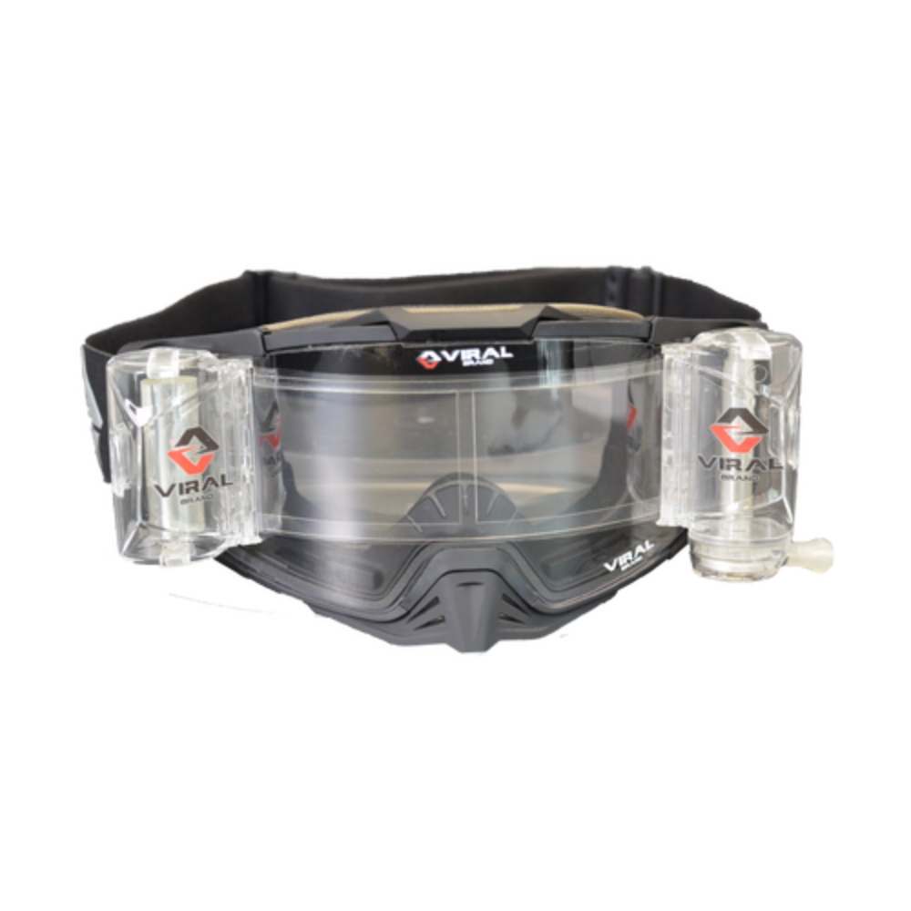 VIRAL BRAND SIGNATURE SERIES ROLL OFF SYSTEM GOGGLE BLACK/BLUE | GP ...